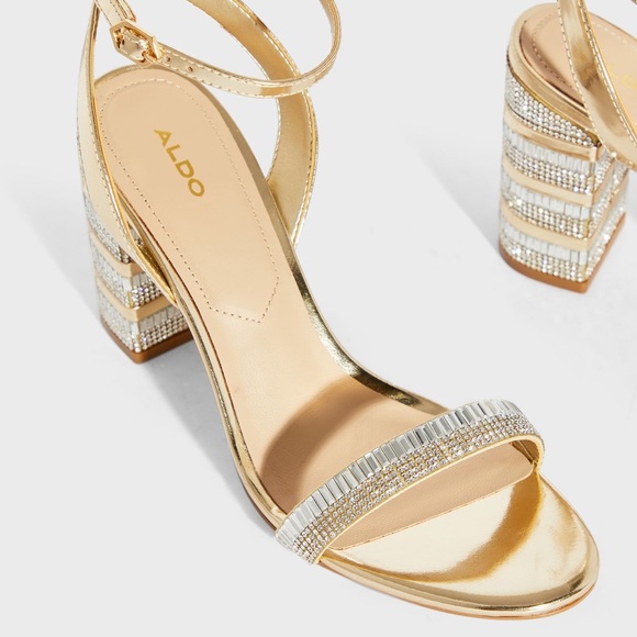 Aldo | Shoes | Aldo Block Heel Sandals Nwt Comes With Box | Poshmark